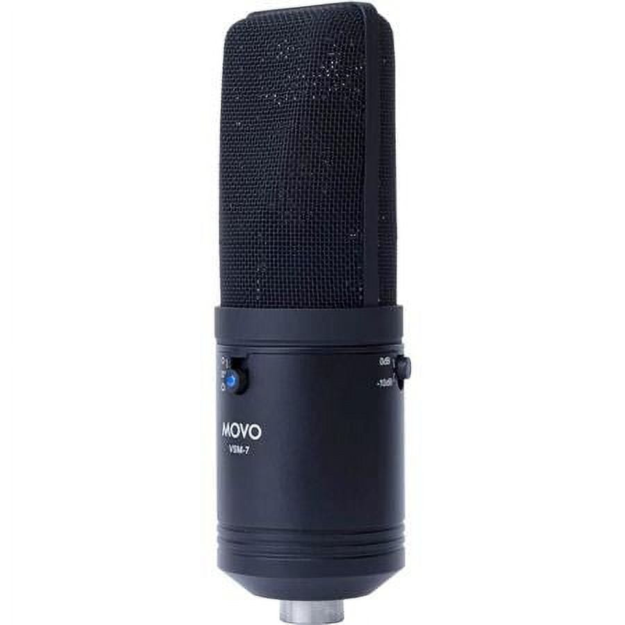 Movo VSM-7 Multipattern Xlr Studio Vocal Microphone - Walmart.com