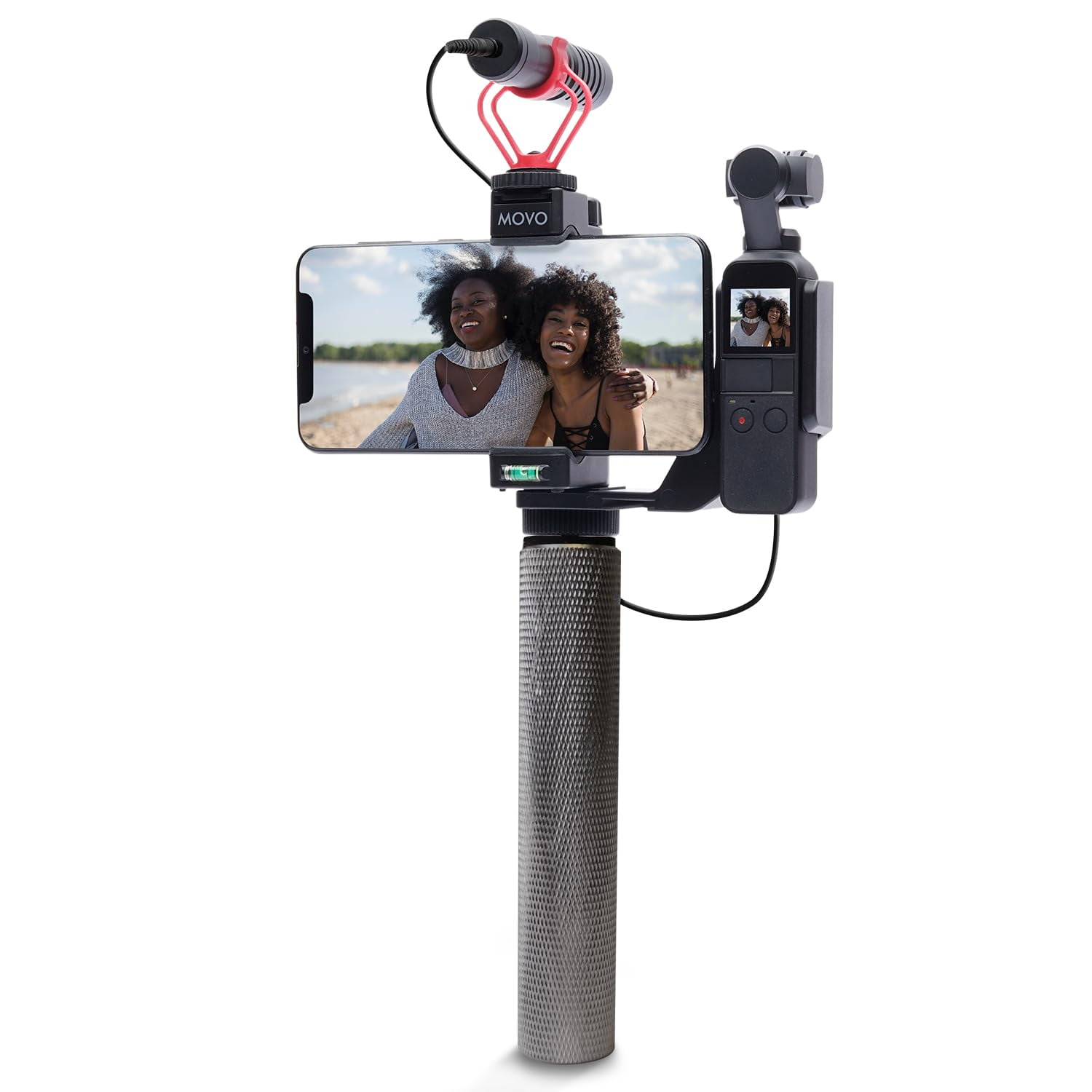 Movo Video Rig Compatible with The DJI OSMO Pocket 1, 2 - Includes ...