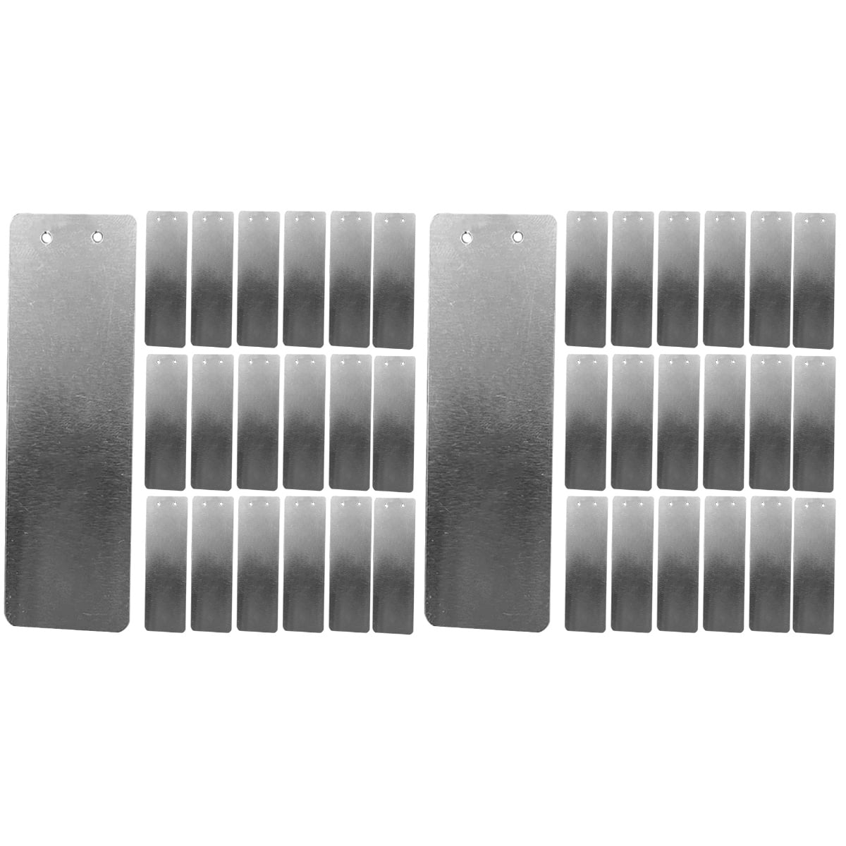 Movtotop 100pcs Aluminum Plant Labels Metal Plant Tags Plant Markers ...