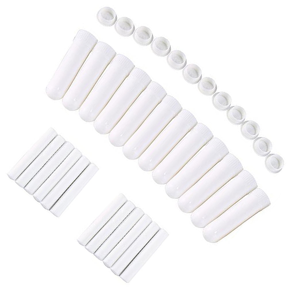 Movtotop 12 Sets Essential Oil Aromatherapy Nasal Inhaler Empty Tubes ...
