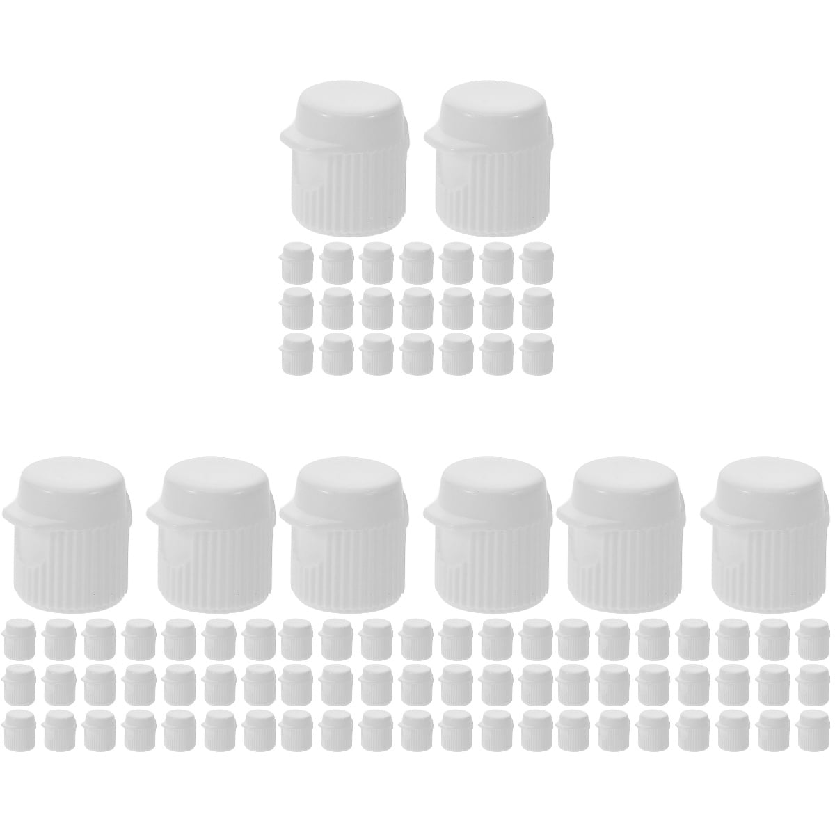 Movtotop 120pcs Travel Toothpaste Covers Flip-design Toothpaste Caps ...