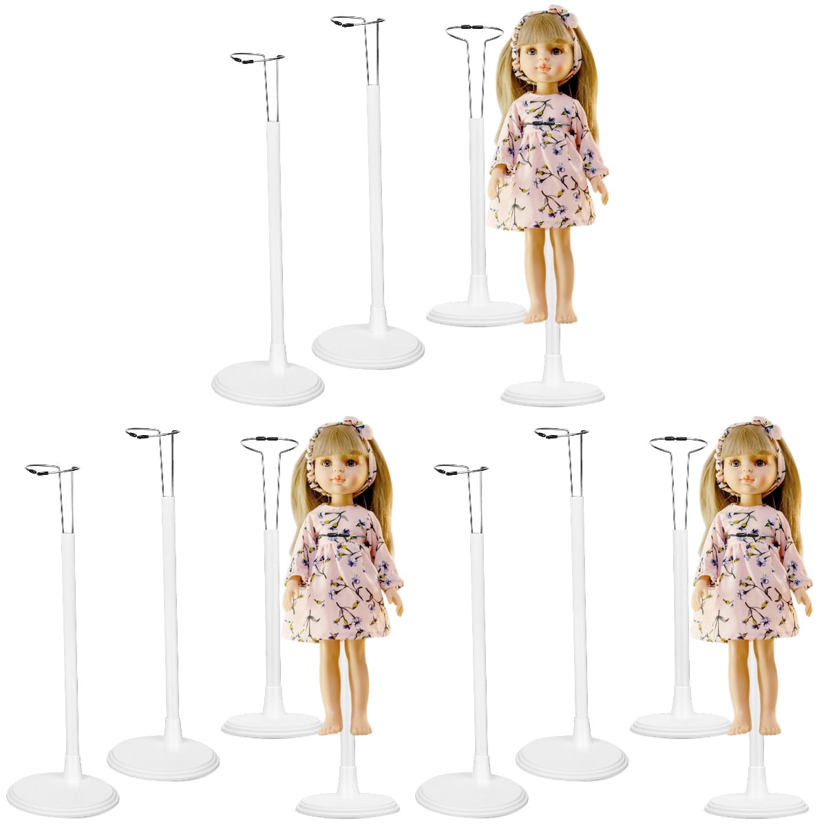 Movtotop 12pcs Doll Stands Doll Display Support Action Figure Stands ...
