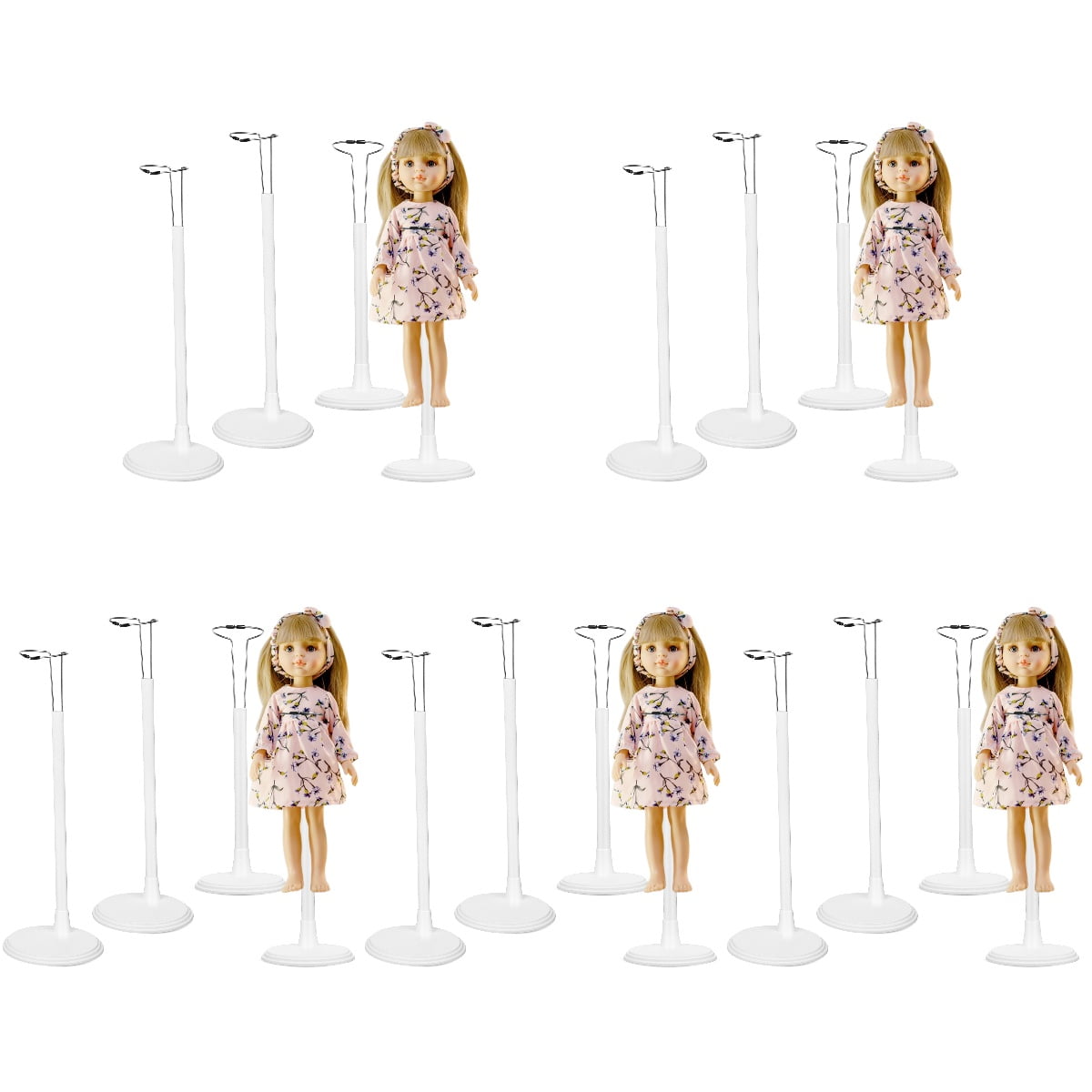Movtotop 20pcs Doll Stands Doll Display Support Action Figure Stands ...
