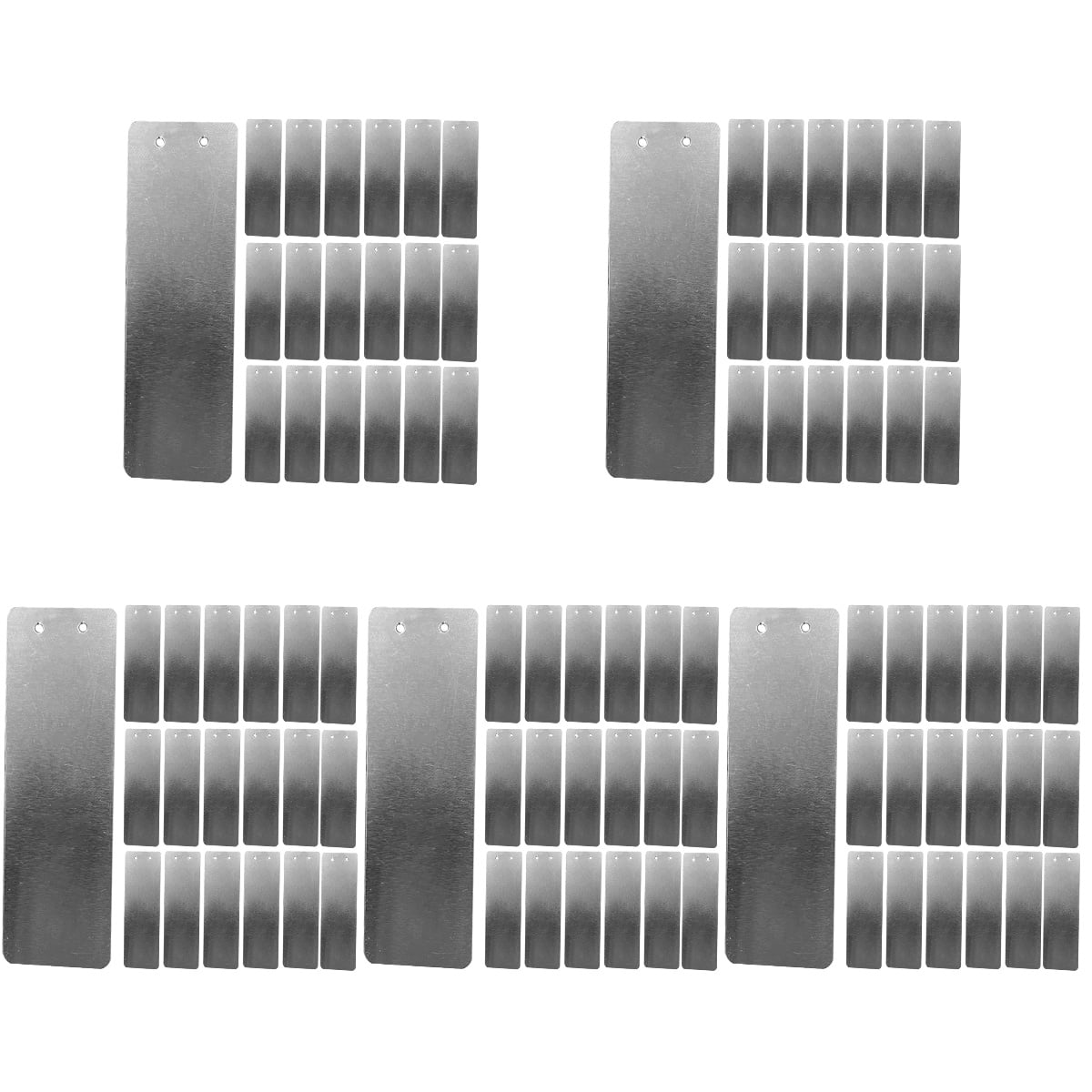 Movtotop 250pcs Aluminum Plant Labels Metal Plant Tags Plant Markers ...