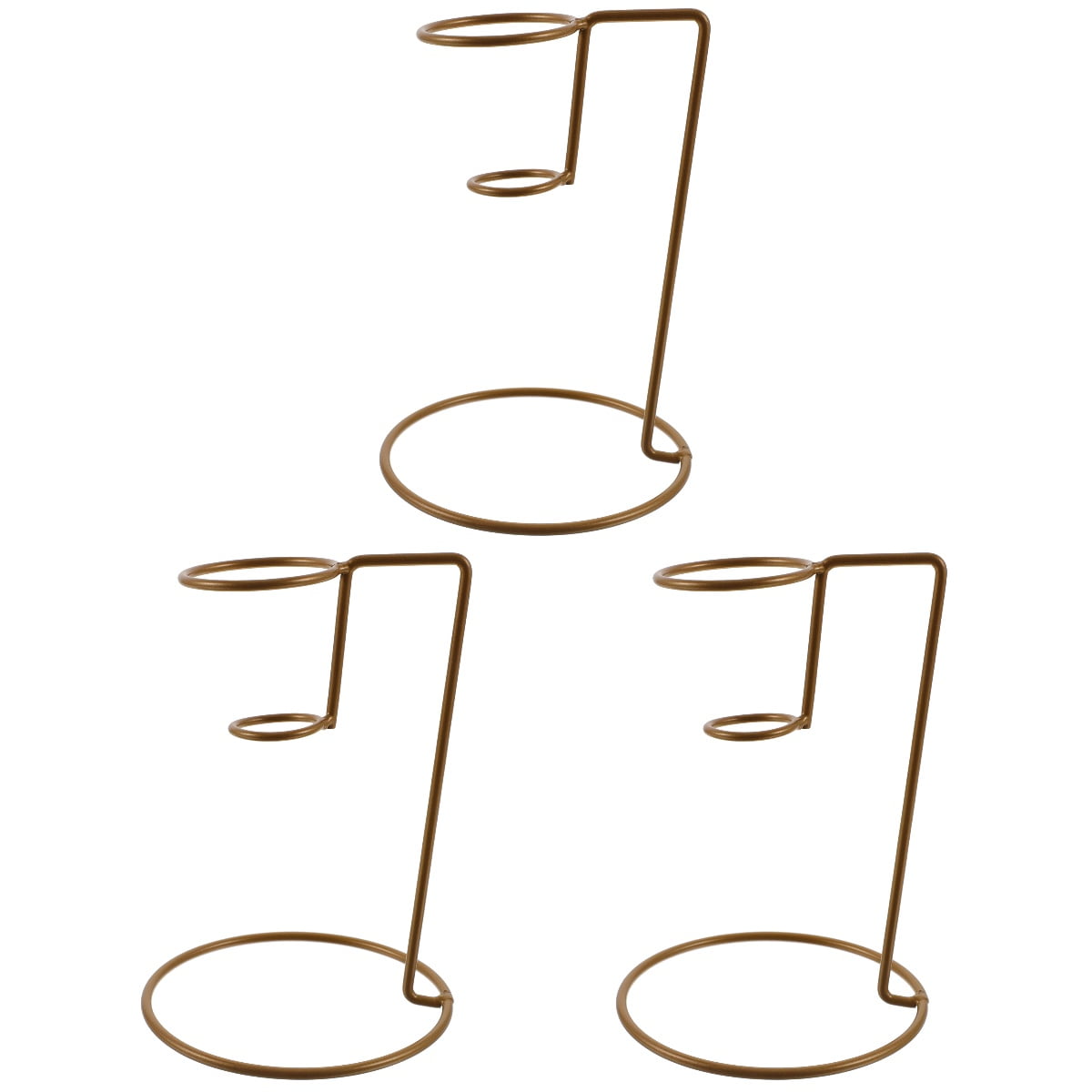 Movtotop 3pcs Iron Ice Cream Rack Single-head Ice Cream Holder Stand ...