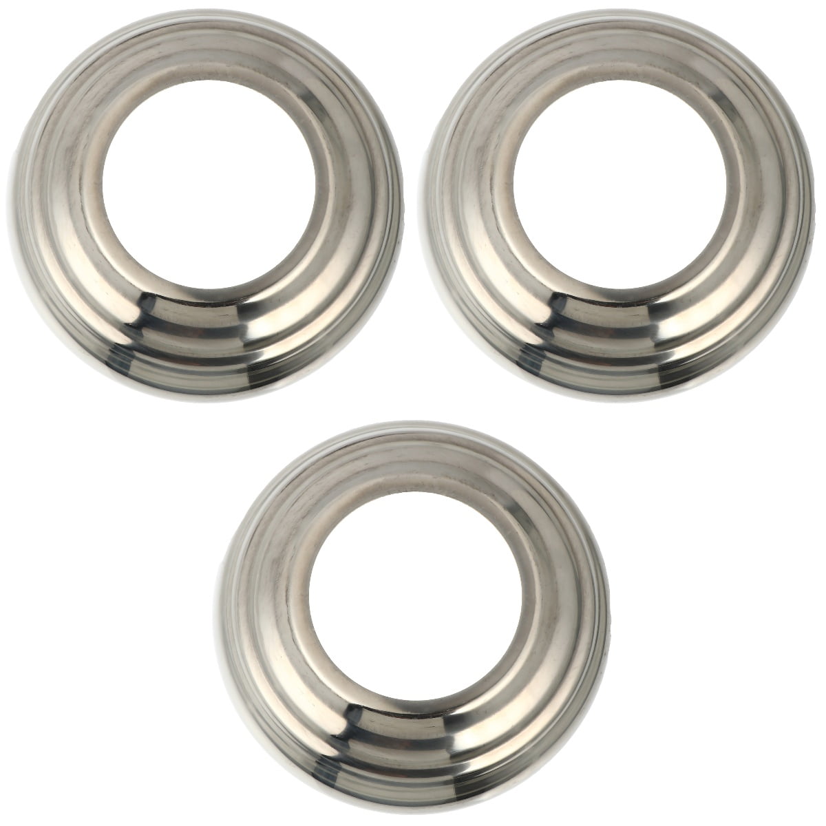 Movtotop 3pcs Metal Gazing Globe Stand Stainless Steel Flagpole Base ...