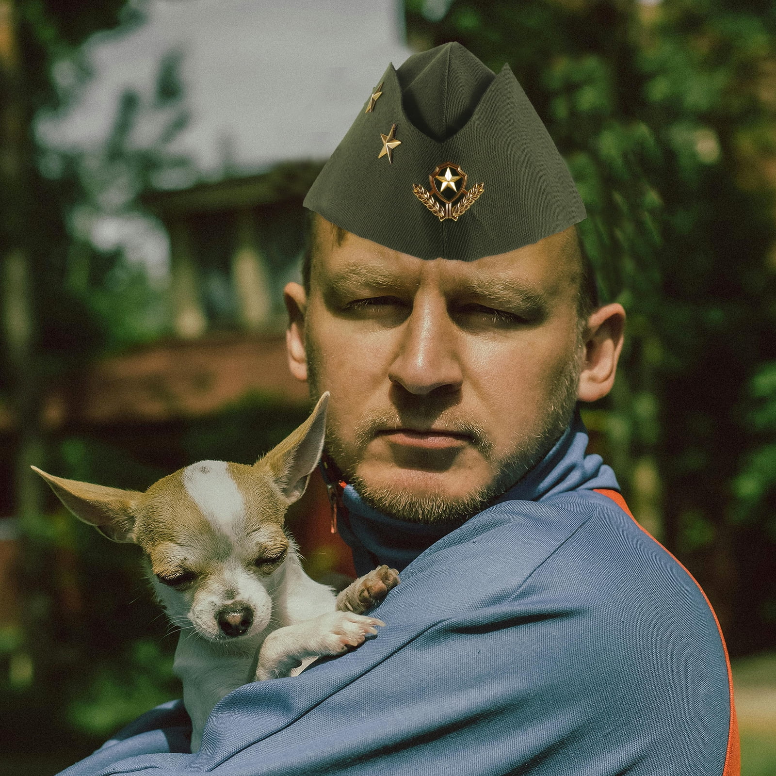 Movtotop 3pcs Sailor Dance Hat Square Dance Performance Sailboat Fan ...