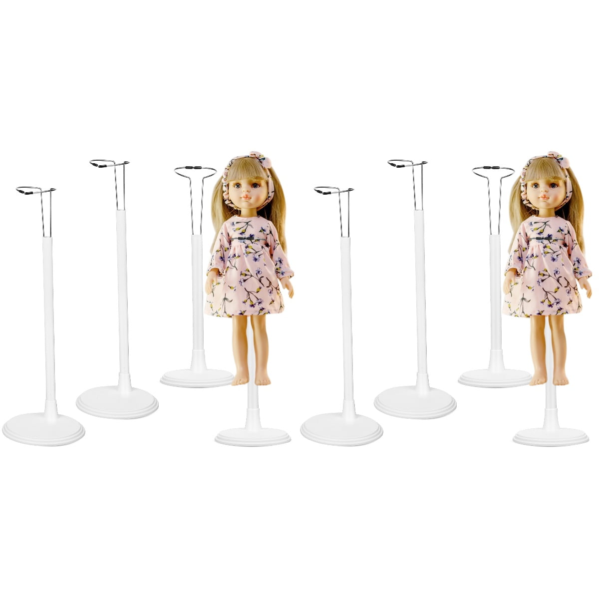Movtotop 8pcs Doll Stands Doll Display Support Action Figure Stands ...