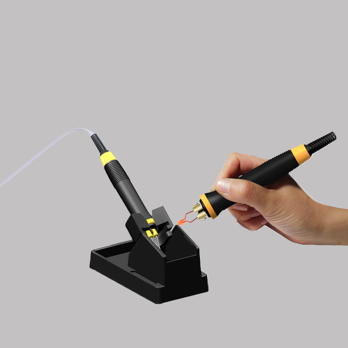 Movtotop 9pcs 1mm Pyrography Wire Tips Nibs Set Wood Burning Machine ...