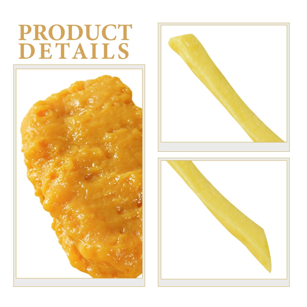 Movtotop Artificial Chicken Nuggets,1 Set Of Artificial Fried Chicken ...