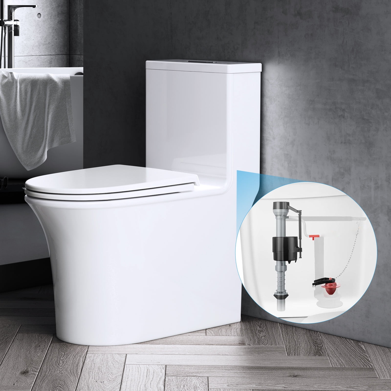 Movtotop Toilet Float Replacement Kit,2 Sets Toilet Float Replacement ...