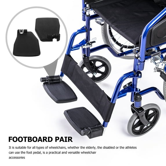 Movtotop Wheelchair Footrest,1 Pair Of Wheelchair Pedal Elevating ...