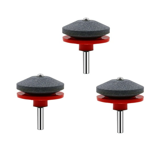 Mower Blade Sharpener Kit, 3-Pack Drill Attachment with Diamond ...