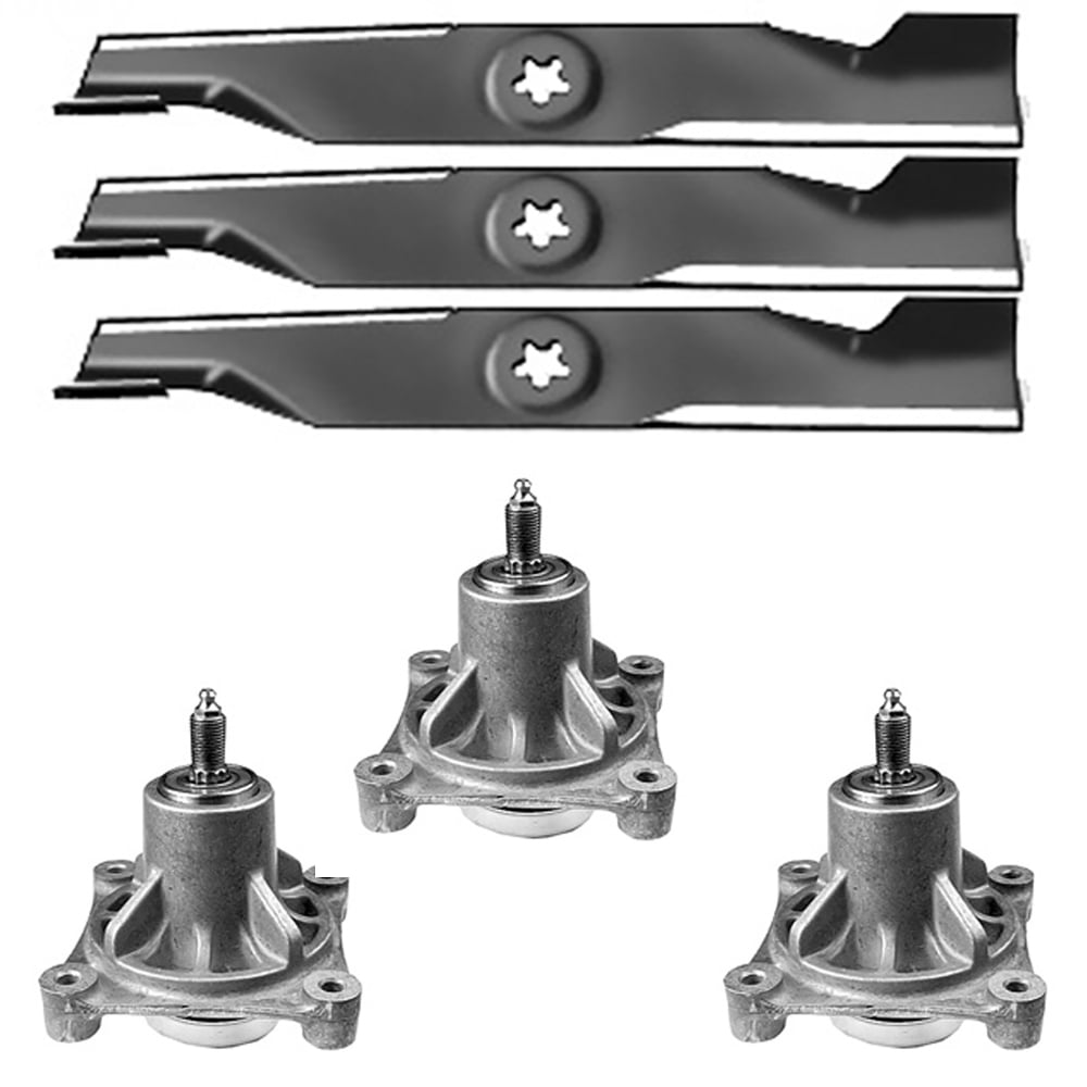 Mower Blade & Spindle Assembly Kit Fits Jonsered Replaces 173920 ...