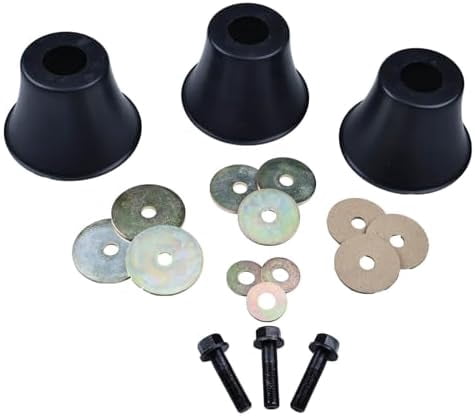 Mower Blade Splinder Cone Deflector Kit with Fiber Washer 423680 257061 ...