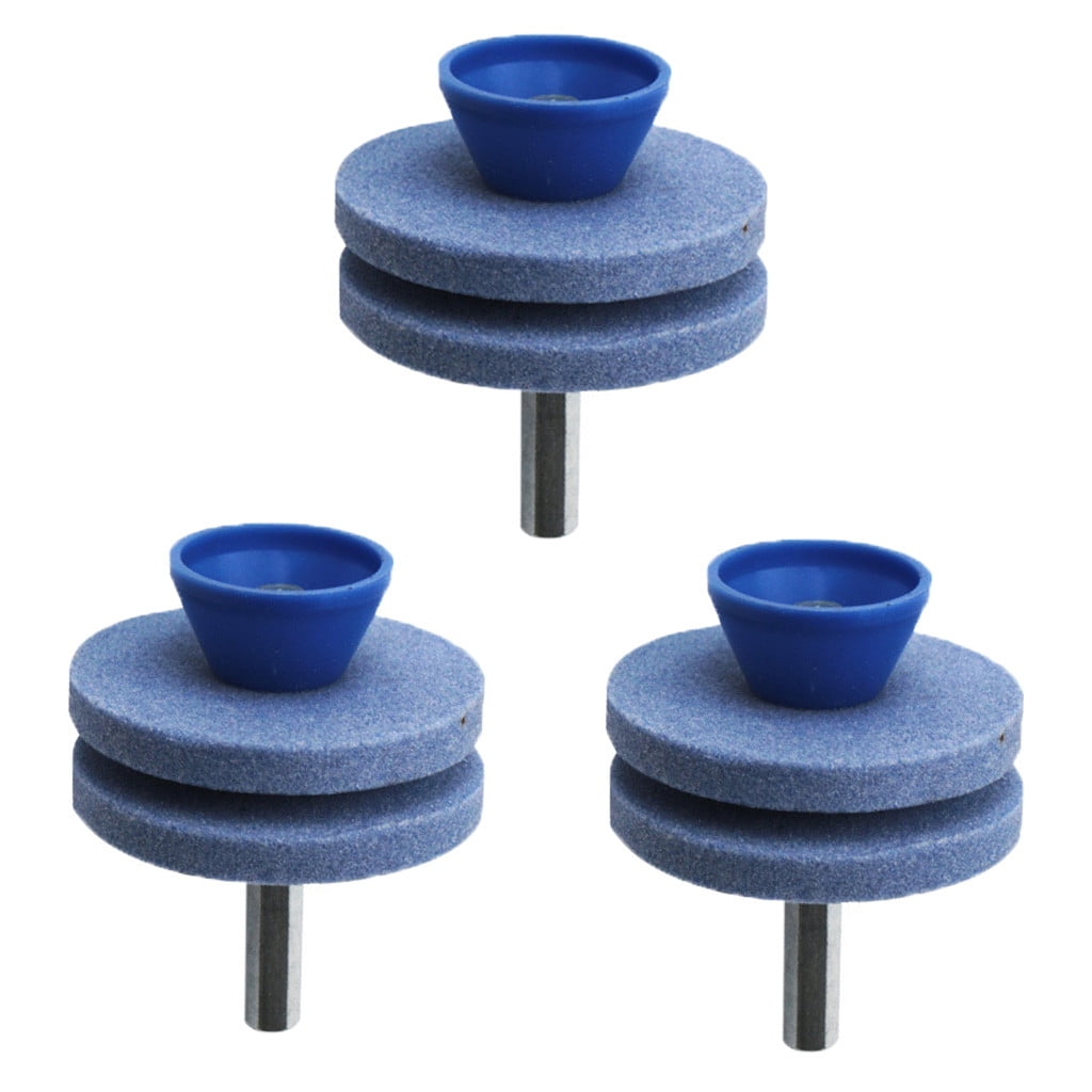 Mower Blades Sharpener Grinder Wheel Stone For Power Drill Hand Drill ...