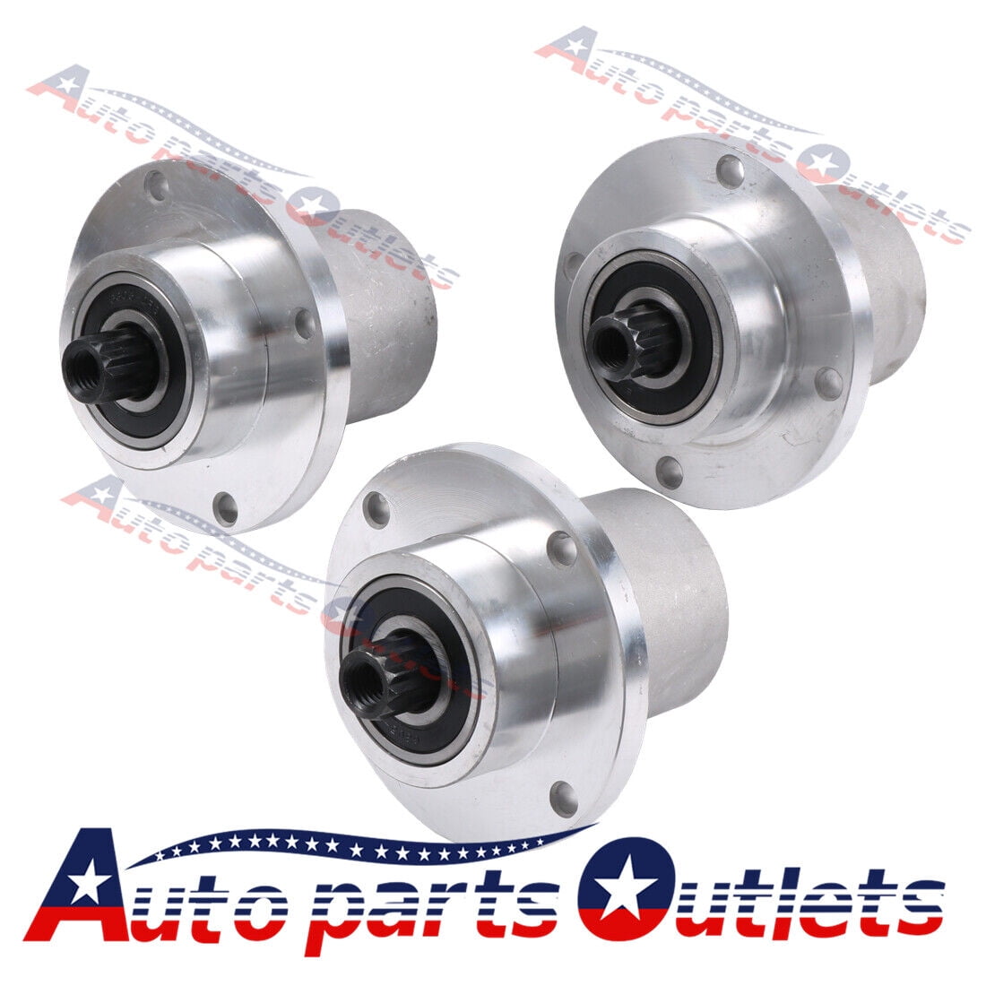 Mower Deck Spindle 3 Pack New For Hustler Zero Turn FasTrak & FasTrak ...