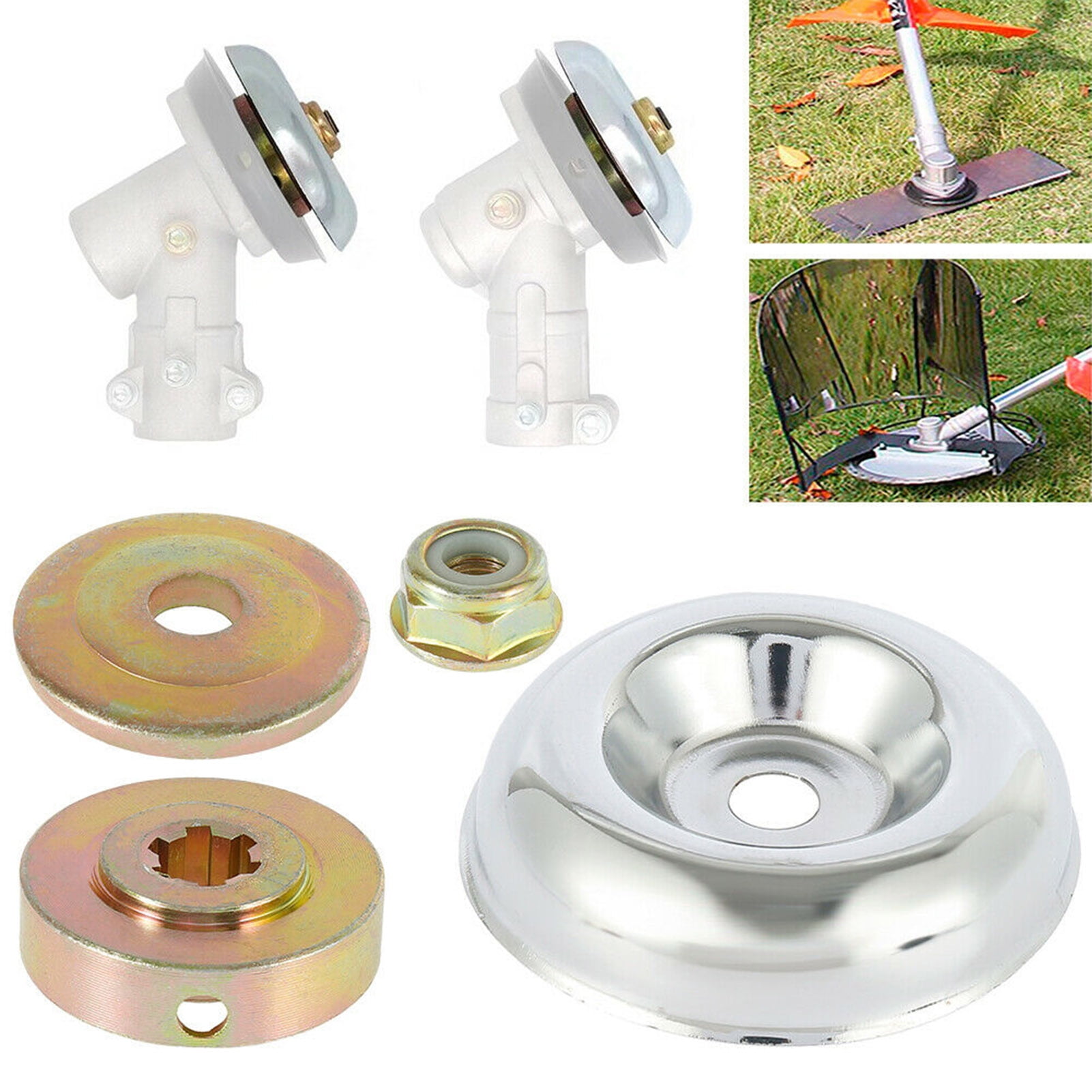 Mower Head Adaptor,Adaptors Kit Lawn Kit Lawn Mower 4pcs Head Universal ...