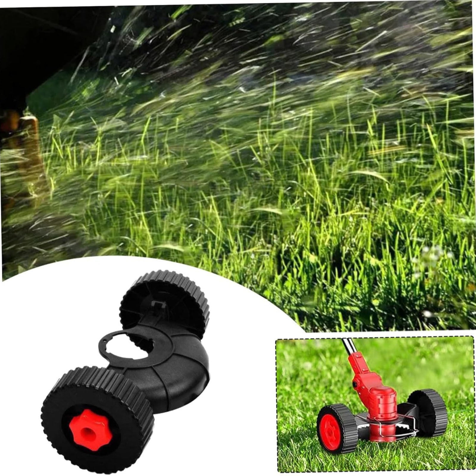 Mower Support Wheel Auxiliary Wheel for Small Home Mowers 15cm Diameter ...