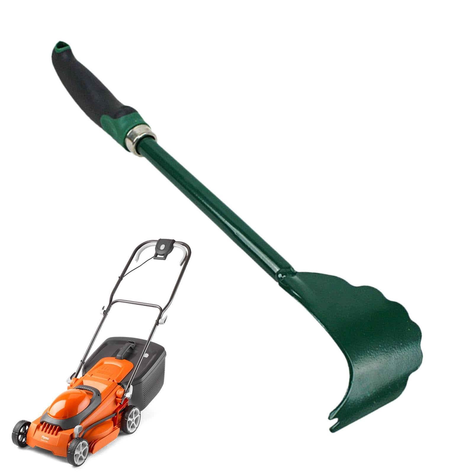Mower deck scraper, ergonomic long handle, efficient mower deck ...