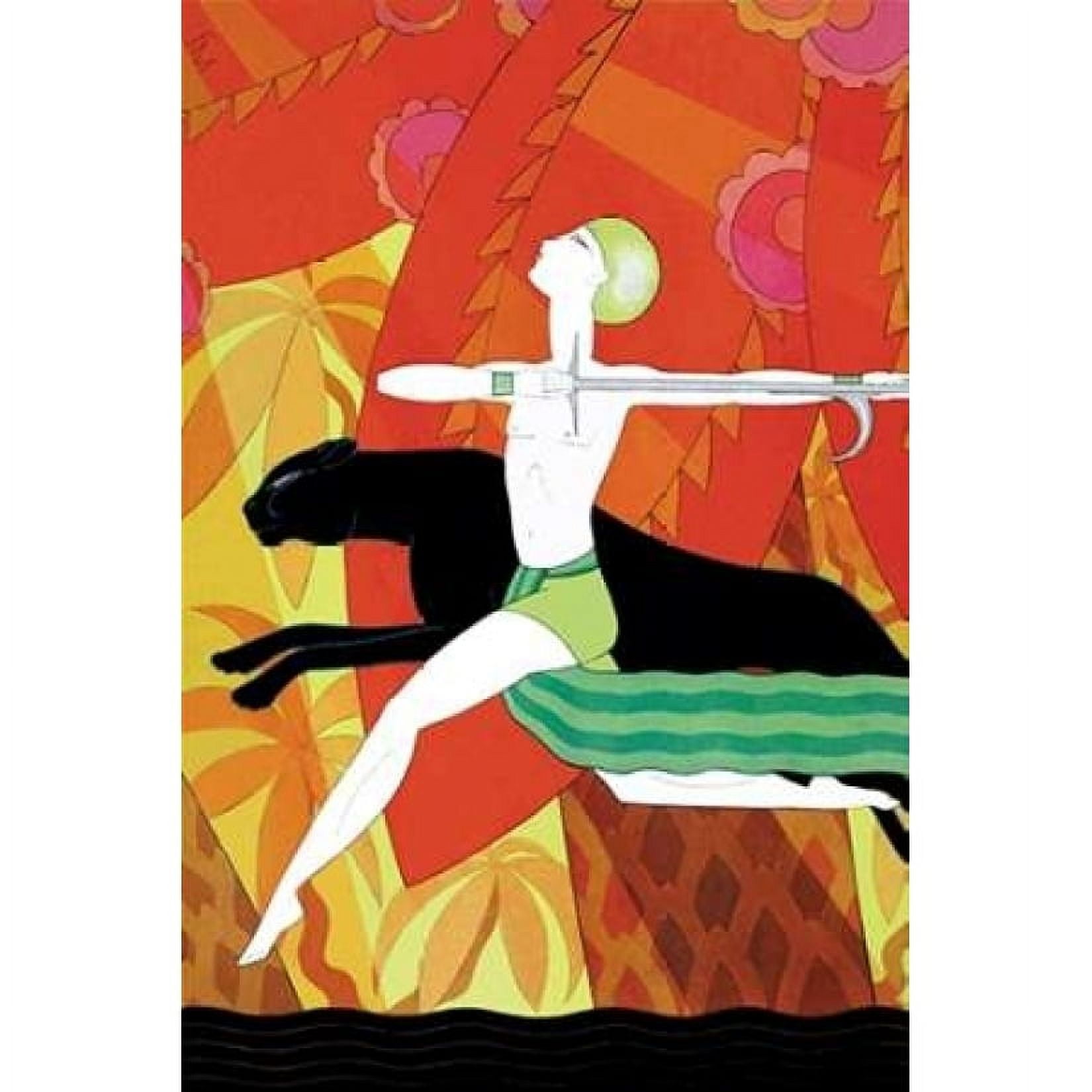 Mowgli and the Black Panther 1926 Poster Print by Frank McIntosh ...