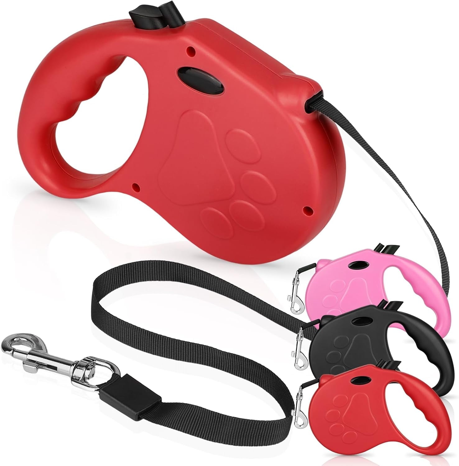 Mowis Retractable Dog Leash, 16ft Dog Walking Leash for Small Dogs up ...