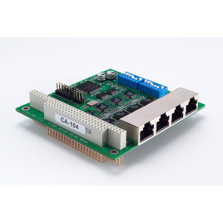 Moxa CA-104, 4-Port RS-232 PC/104 Module - Walmart.com