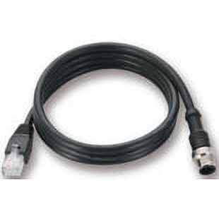 Moxa CBL-M12D(MM4P)/RJ45-100 IP67, Cat-5E UTP Ethernet cable,1-meter ...