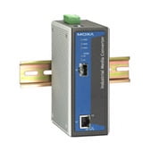 Moxa IMC-101G-T, Industrial Giga Media Converter, SFP Connector, -40 to 75 C, IMC-101G Series ...