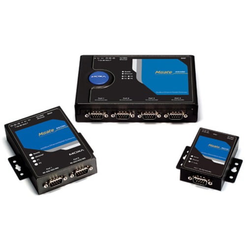 Moxa MGate MB3480, Protocol Gateways, 4-Port, Modbus Gateway, MGate ...