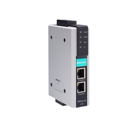 Moxa NPort IA-5150, 1-Port RS-232/422/485 serial IA Device Server, 10 ...