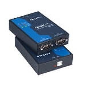 Moxa UPort 1250, USB to Serial Hub,2 Port,RS-232/422/485 - Walmart.com