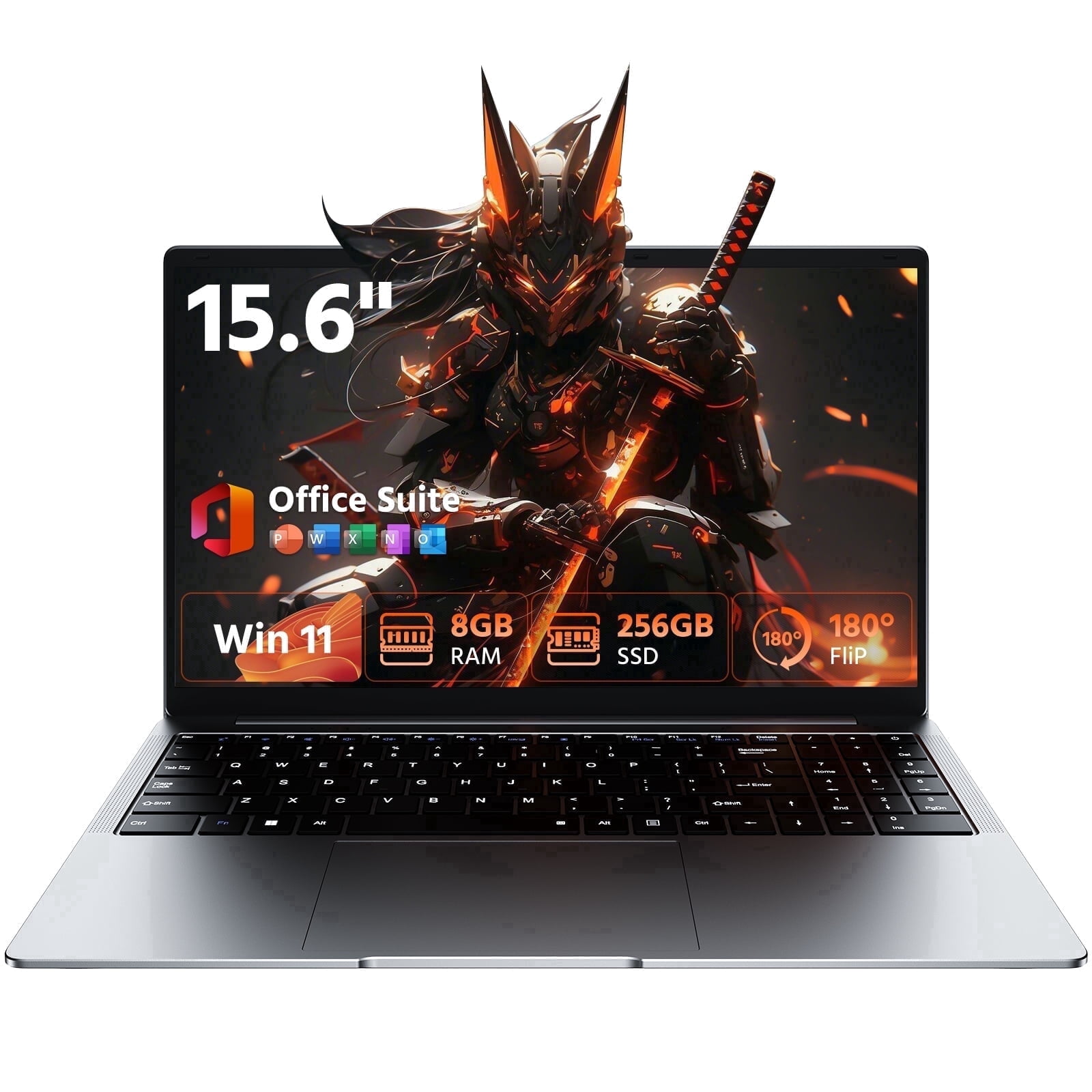 15.6" IPS FHD,Windows 11 Pro MS Office 2024,Laptop,8GB RAM 256GB SSD ...