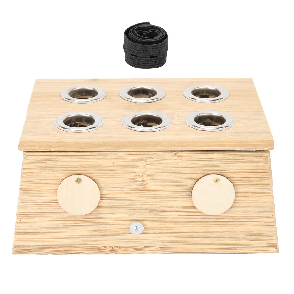 Moxibustion Box 6 Holes Moxa Stick Box Moxa Burner Body Therapy Massage ...