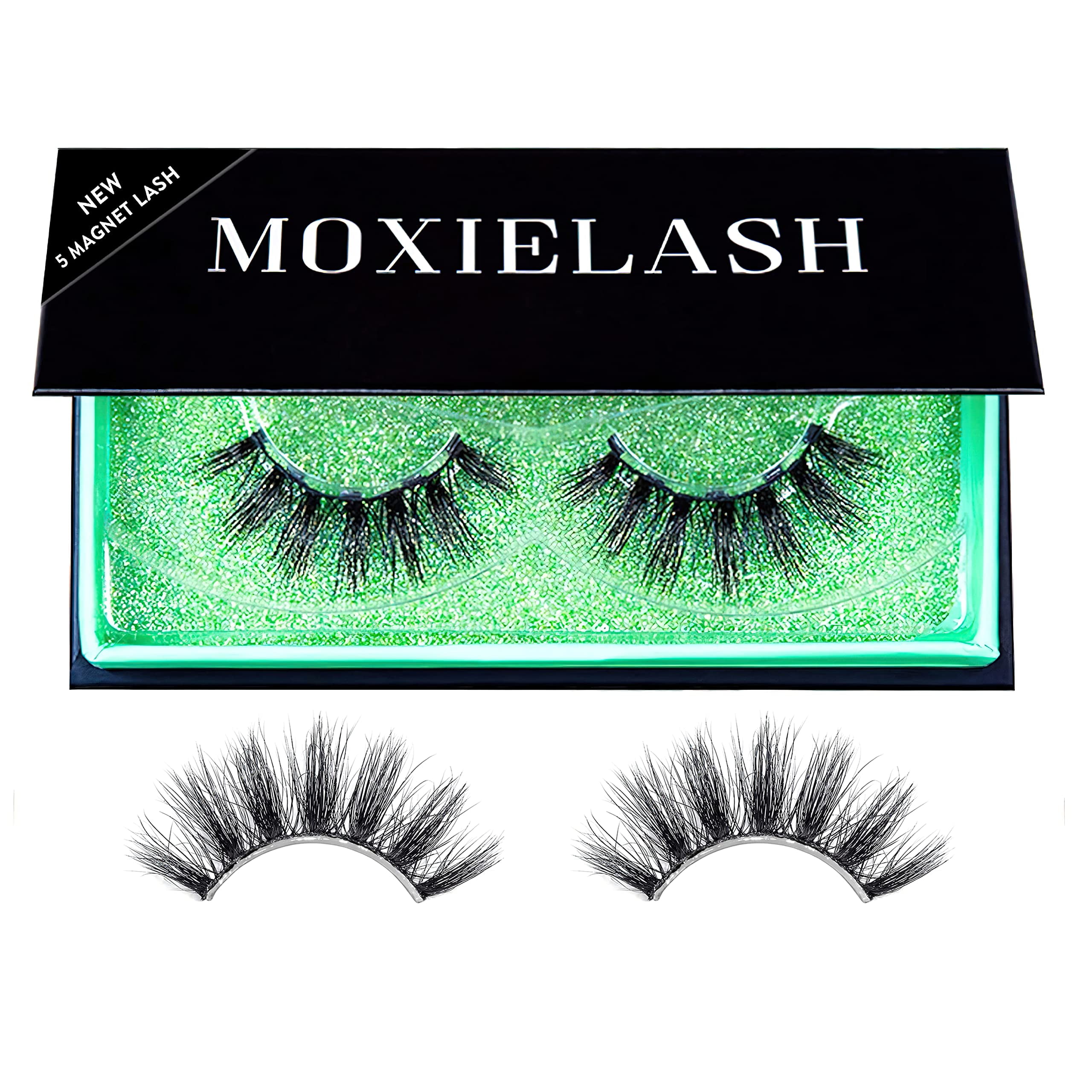 MoxieLash Magnetic Eyelashes - IFF17 Money Lash | Reusable Magnetic No ...