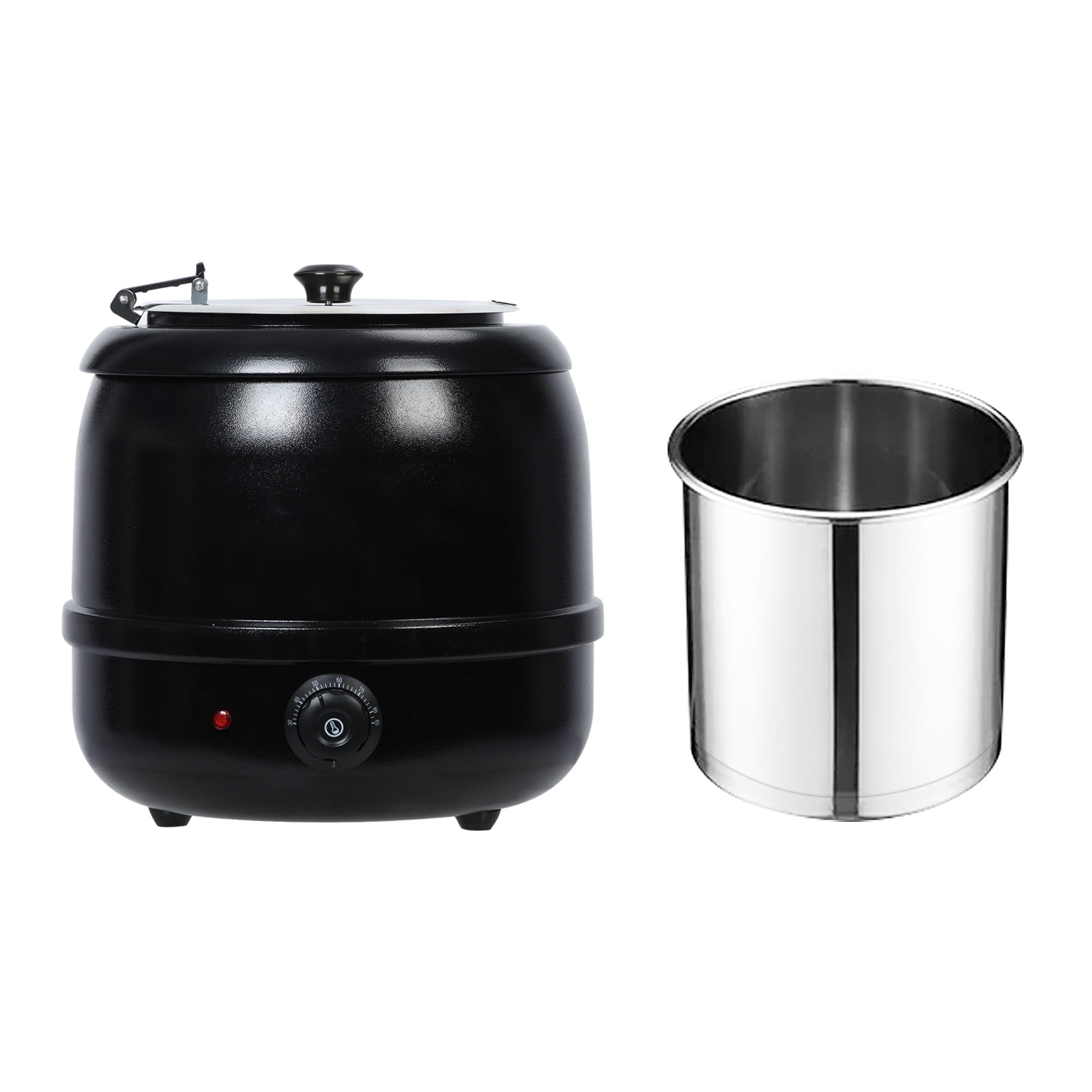 Moxufan 10L Electronic Soup Warmer with Hinged Lid,Electric Soup Stove ...