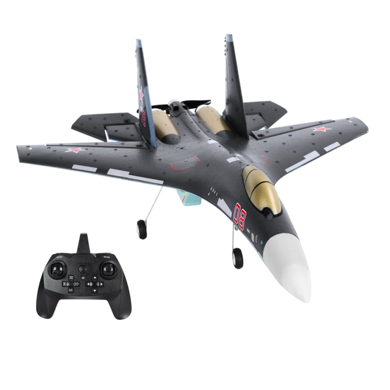 Moxufan 2.4GHz Remote Control Airplane with Light,4 Channel Brushless ...