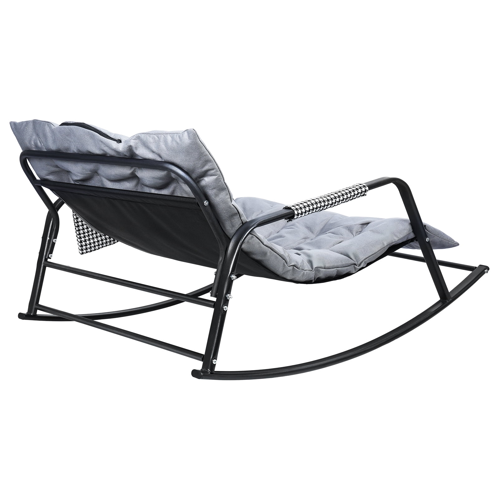 Moxufan Giant Indoor Outdoor Patio Rocking Chair,Patio Comfy Reading ...