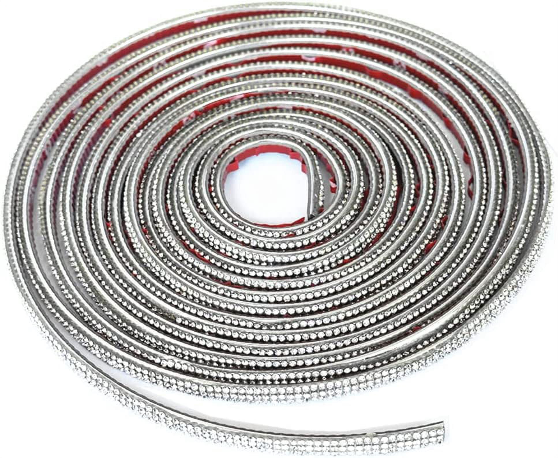 Moyishi 16Ft(5M) Bling Car Trim Self-Adhesive, Bling Car Interior ...