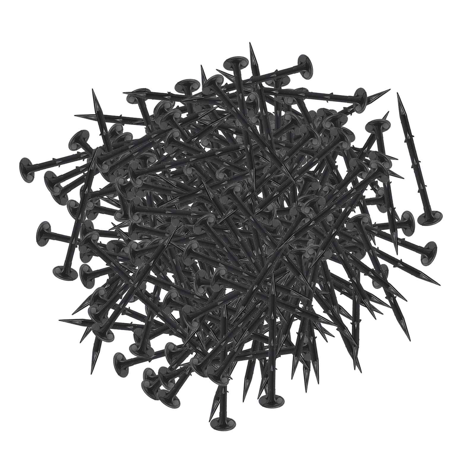 Moyitang 100Pcs Garden Stakes Heavy Duty Sod Pins Stakes for Securing ...