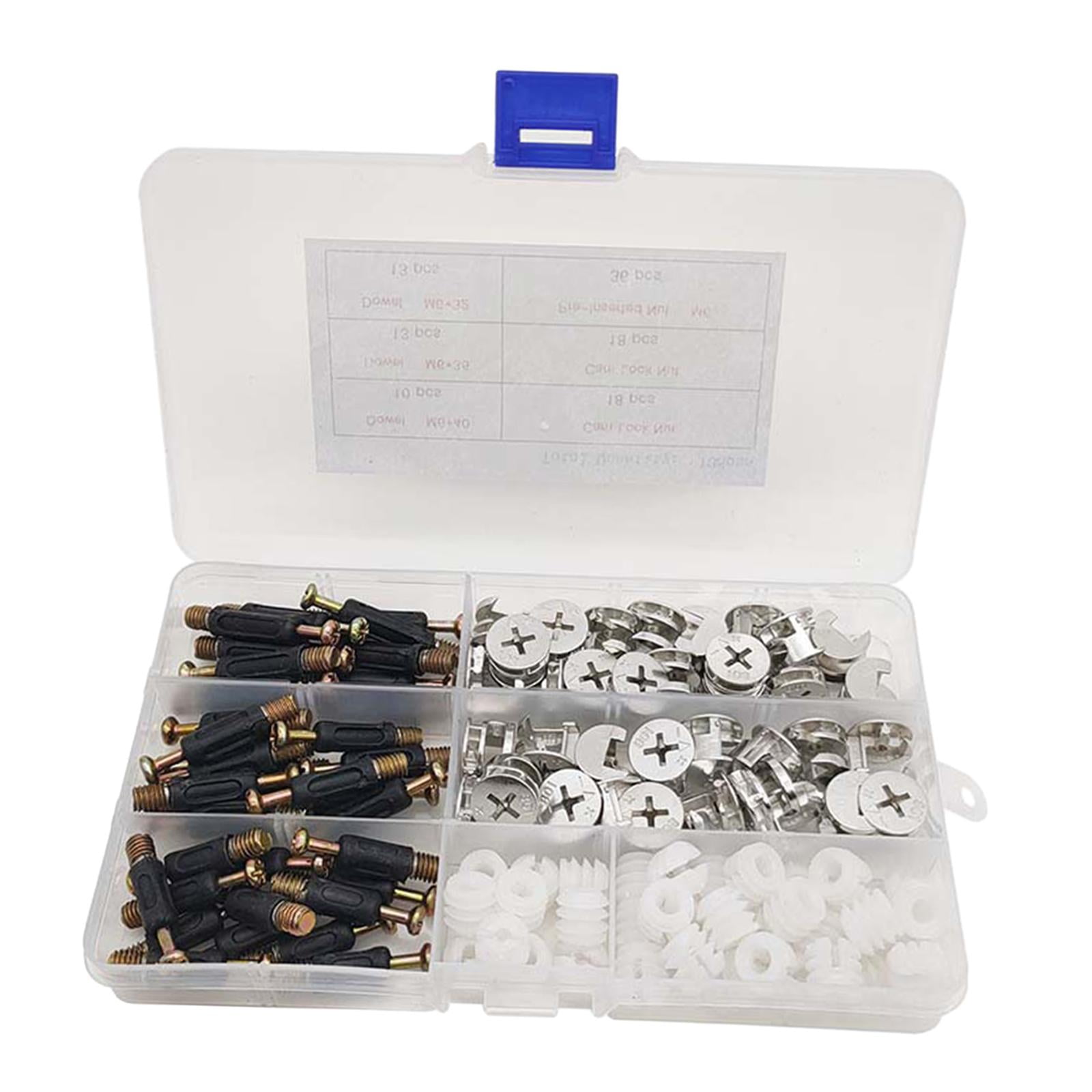 Moyitang 108 Pieces Furniture Connecting Hardware Set Furniture ...