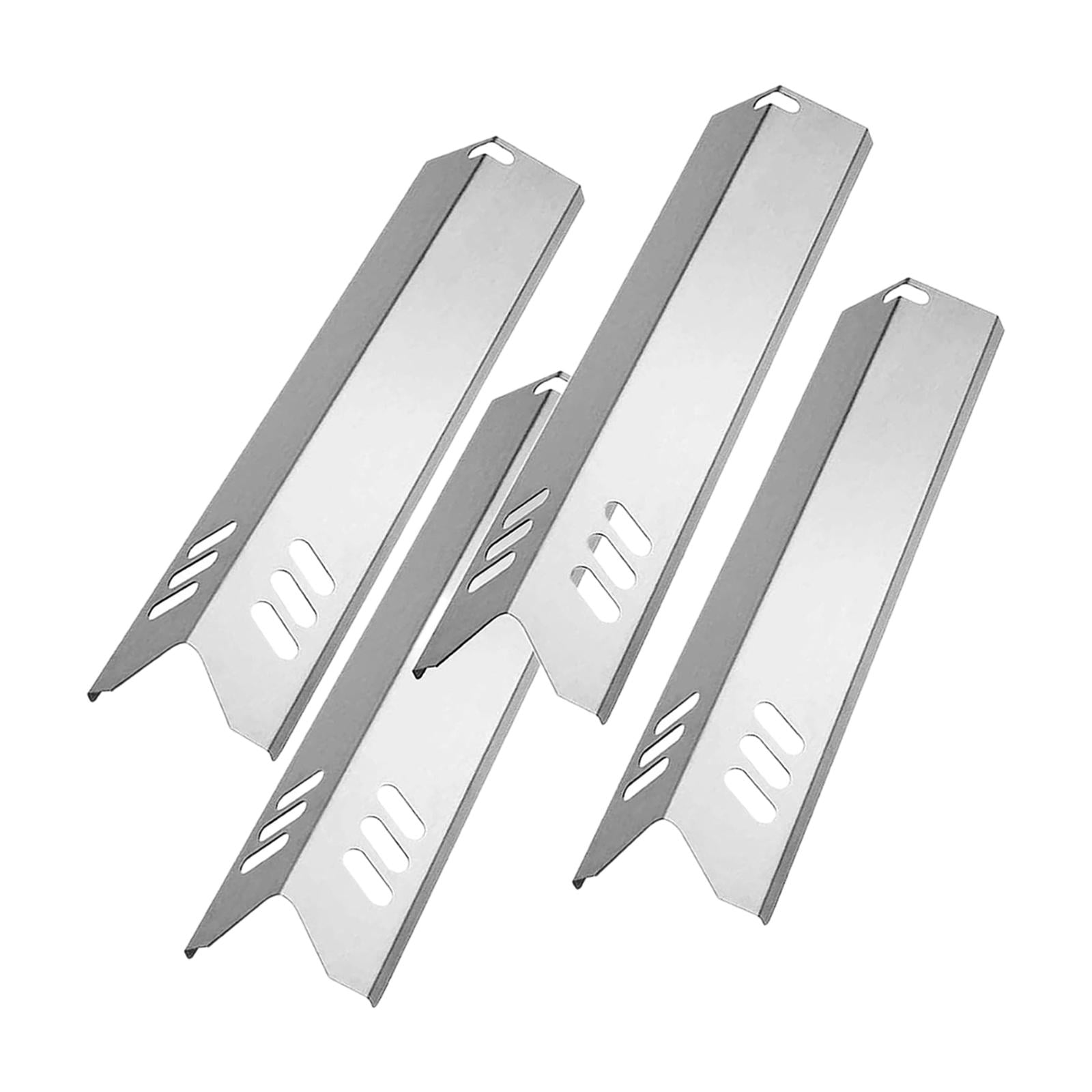 Moyitang 4 Pieces Grill Heat Tents 15 inch Flame Tamer Cover Porcelain ...