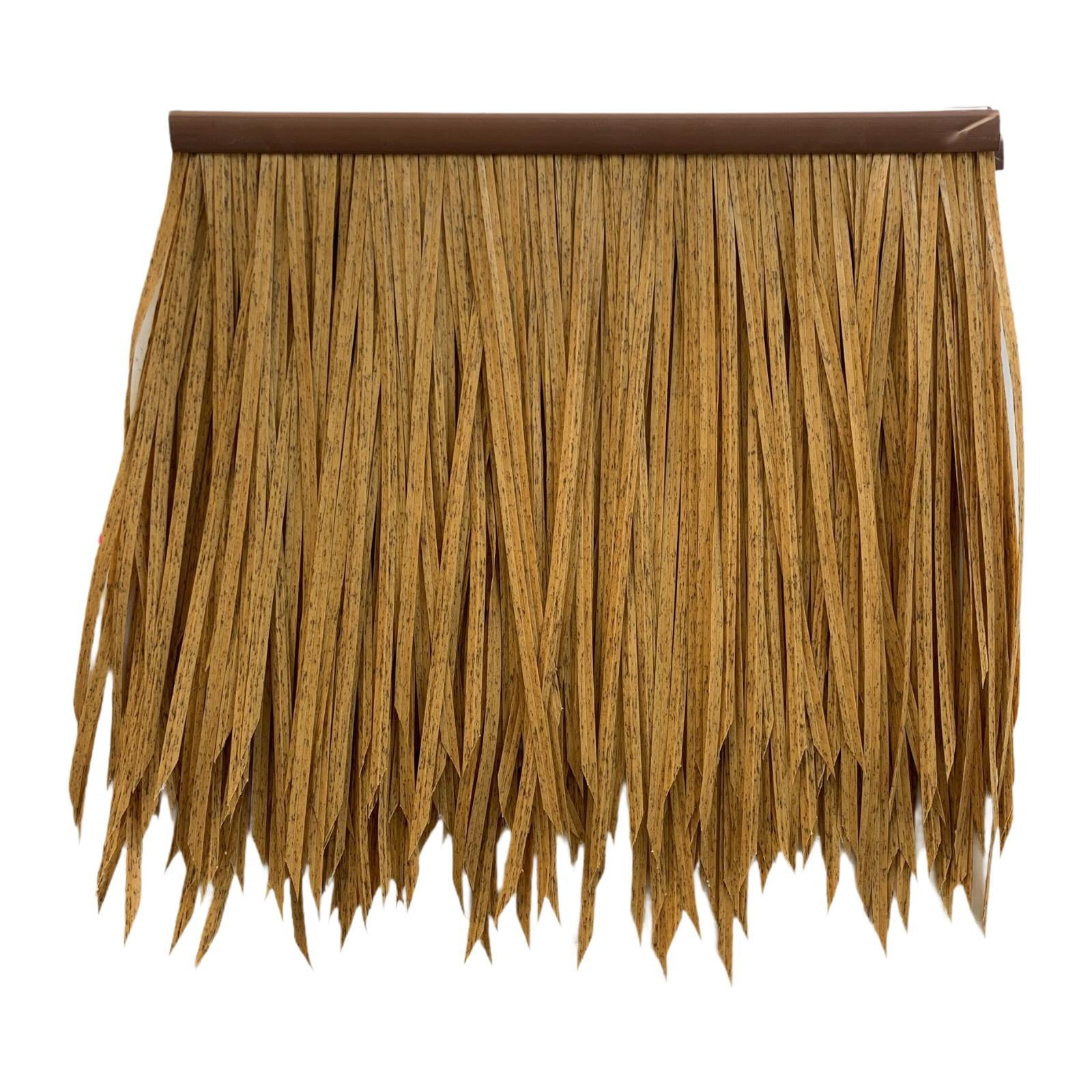 Moyitang 50cmx50cm Flame Retardant Artificial Straw Roof Thatch Outdoor ...