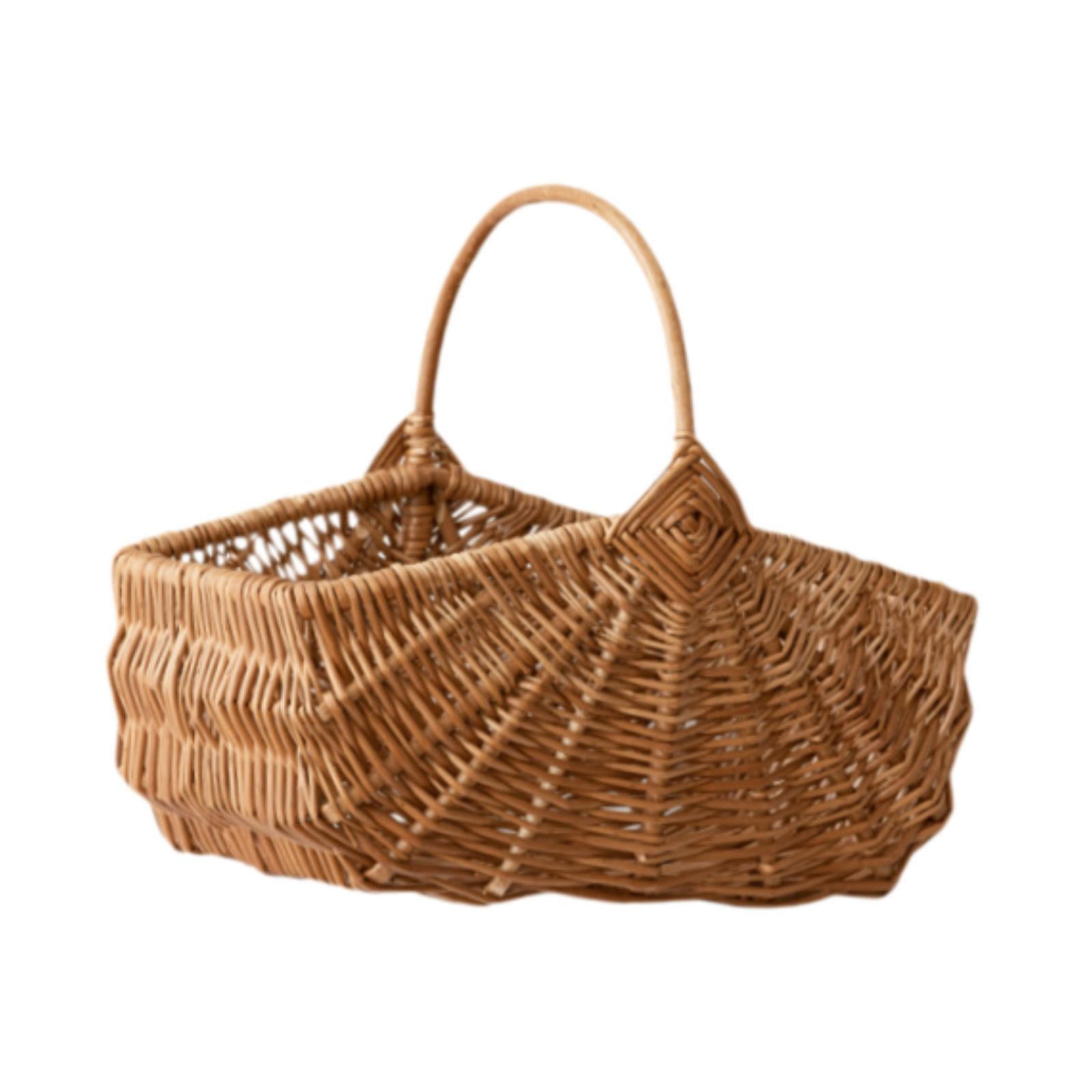 Moyitang Gift Basket Empty Picnic Basket Christmas Parties Bbqs Thanks ...