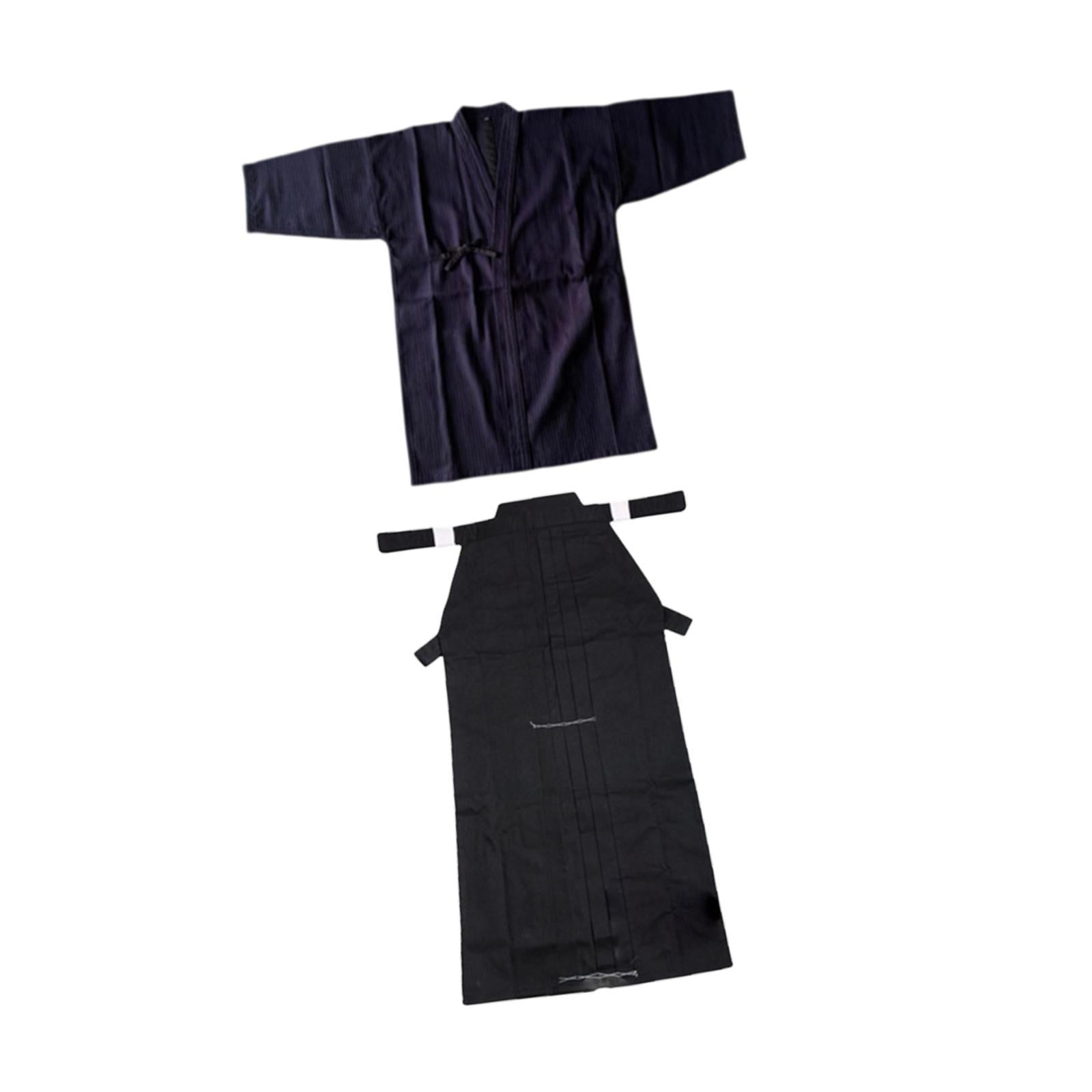 Moyitang Japanese Kendo Uniform Set Ninjas Iaido Breathable Judo Adults ...
