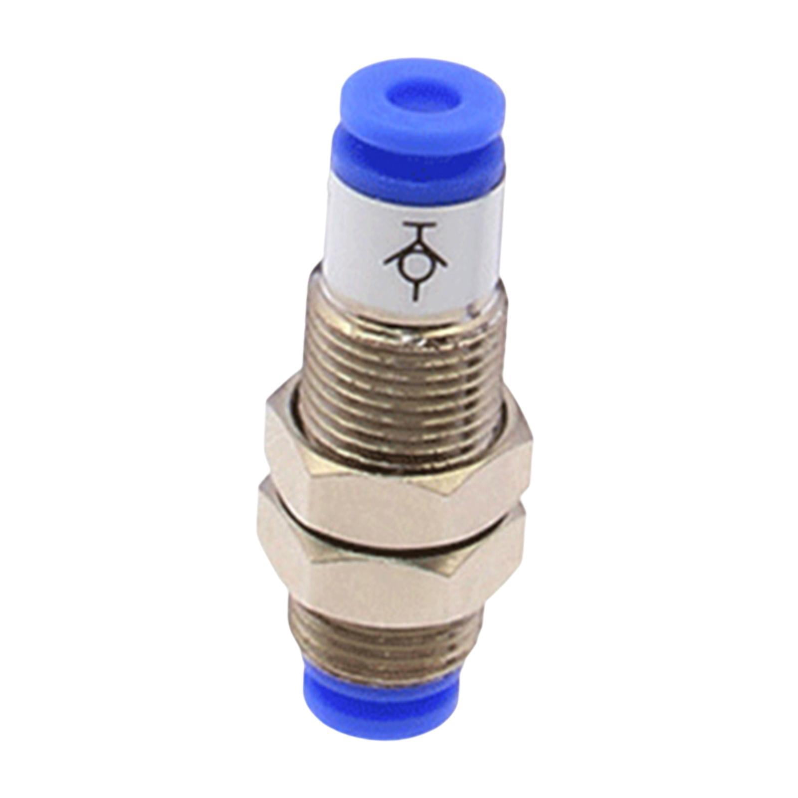 Moyitang Pneumatic Tube Fitting Bulkhead Union Connector for Air ...