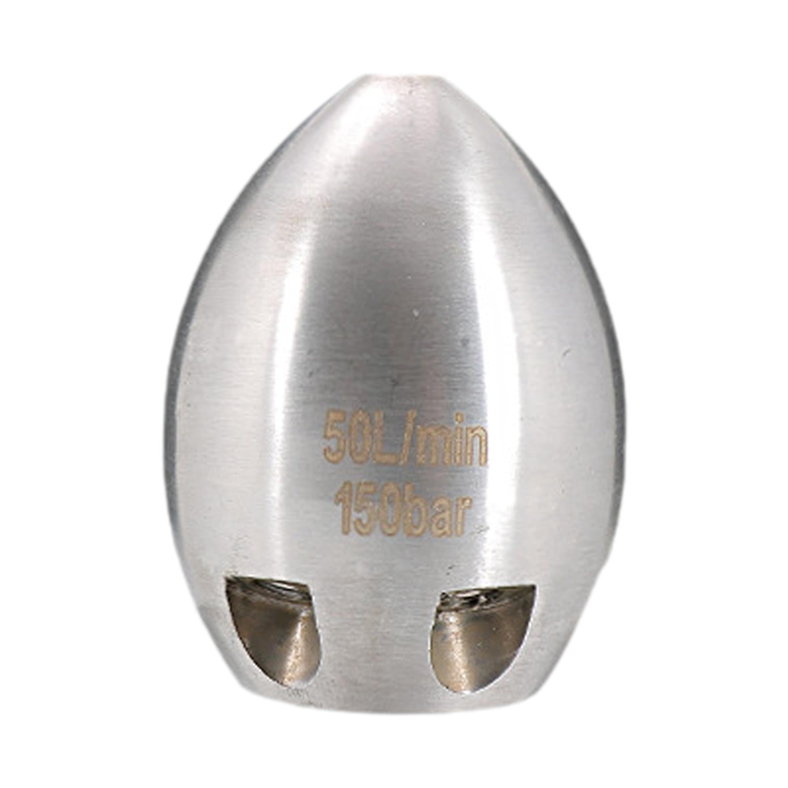 Moyitang Sewer Jet Nozzle 1/2 Female Thread Connector Powerful Rotating ...