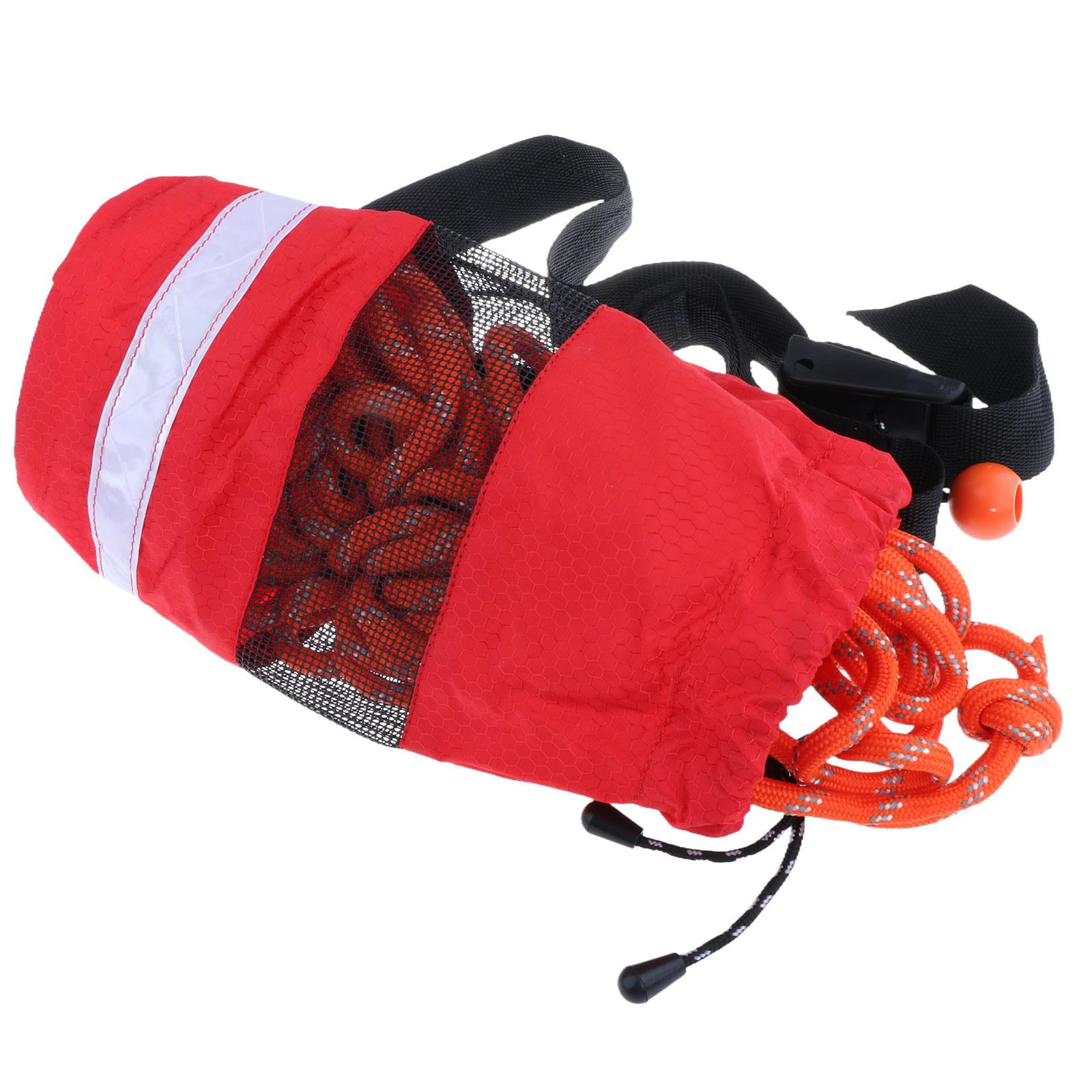 Moyitang Water Throwable Rope Throw Bag Reflective 8mm Dia Boating ...