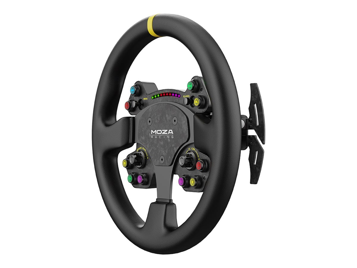 Moza Racing RS V2 - Wheel - 10 buttons - wired, wireless - for PC ...