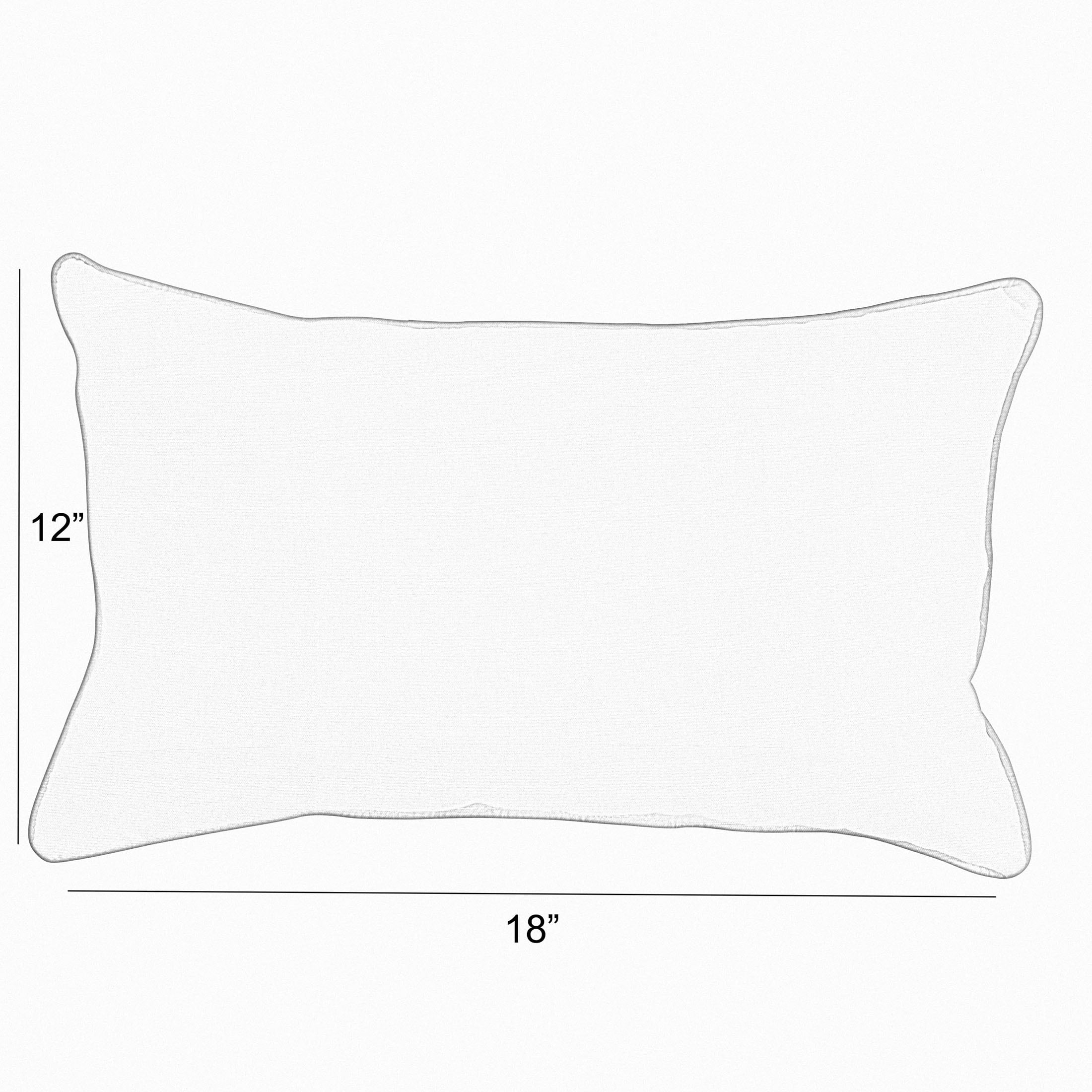 Mozaic Company Sorra Home Corded Linen Texture Pillows (Set of 2) 12 in ...